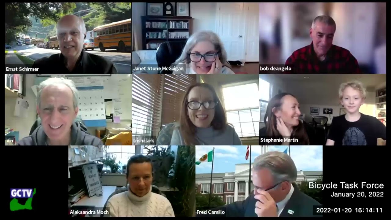 Bicycle Task Force, January 20, 2022 - Greenwich Community Television