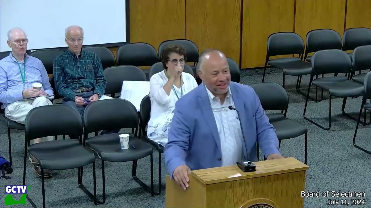 Board Of Selectmen July 11 2024 Greenwich Community Television