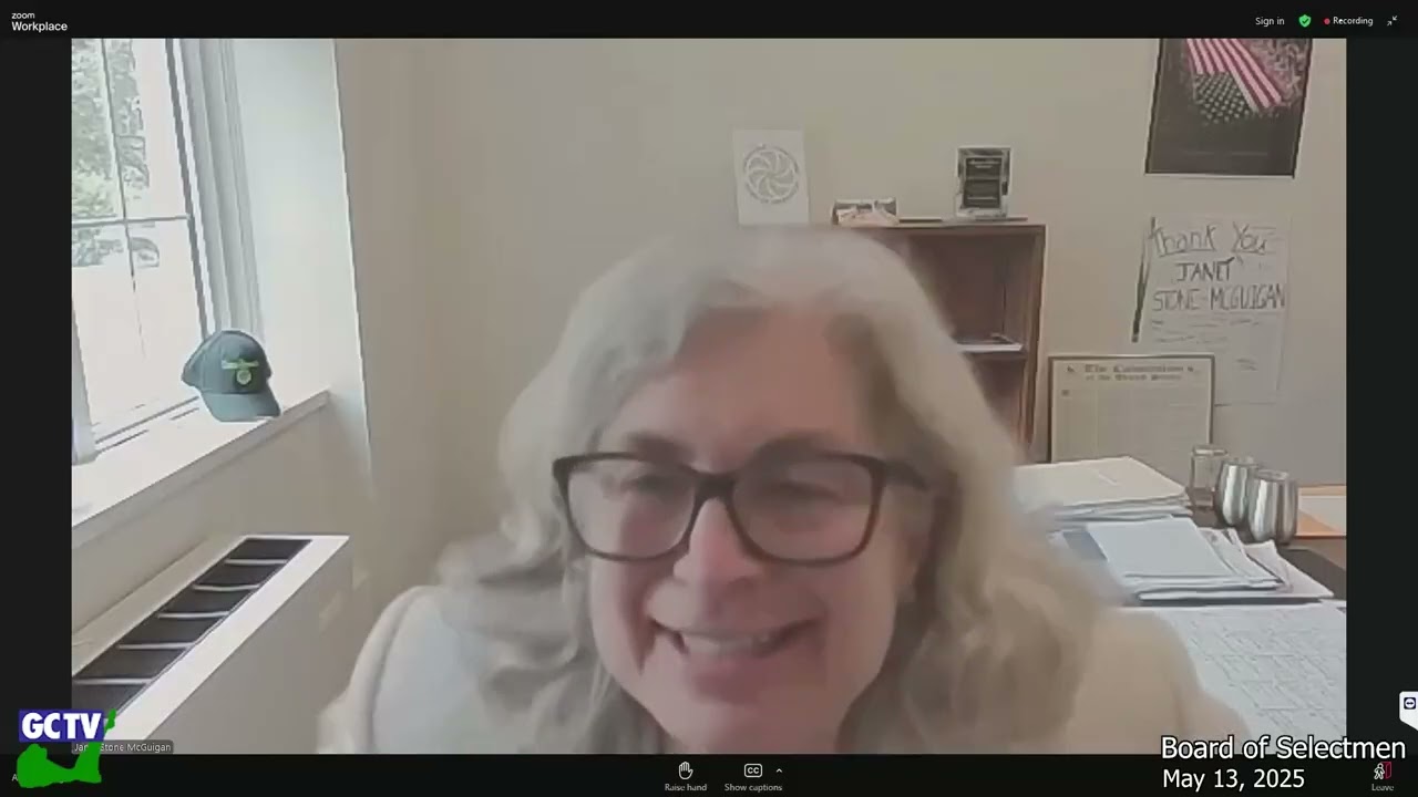 Board Of Selectmen May 13 2025 Greenwich Community Television