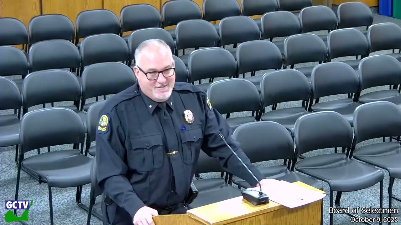 Board Of Selectmen October 9 2025 Greenwich Community Television